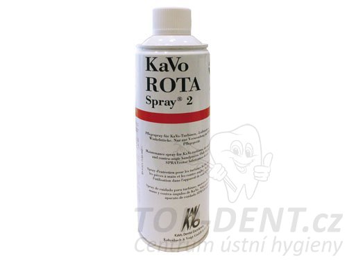 KAVO Rota Spray 2 – olej do turbínek a mikromotorů, 500 ml