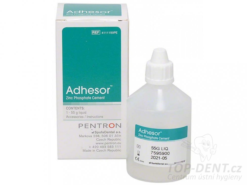 Pentron Adhesor Liquid normal tekutina, 55g :: TOP-DENT Centrum ústnej ...