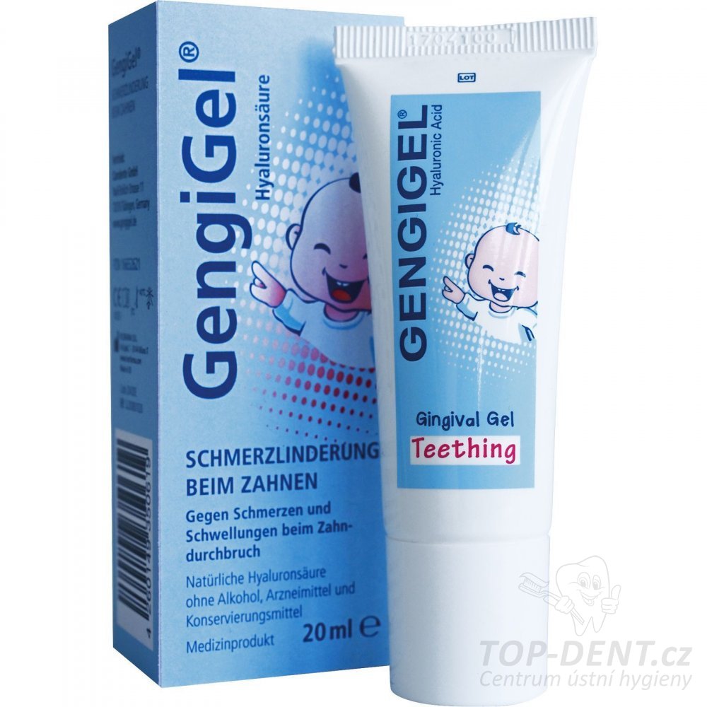 GengiGel Baby gel na dásně pro děti, 20ml :: TOP-DENT Vše pro dentální ...