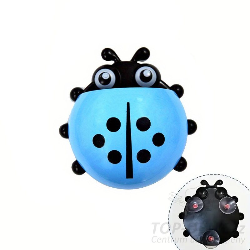 Držák na zubní kartáčky beruška - modrá, 1 ks :: TOP-DENT Vše pro ...