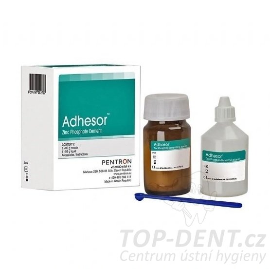 Pentron Adhesor N 2 – zinkfosfátový cement 80g+55g