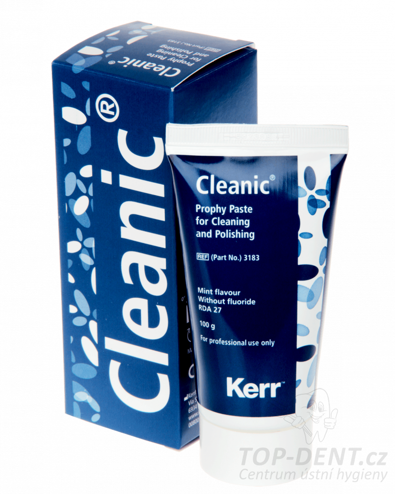 KERR Cleanic leštící pasta bez fluoridů (máta), 100g :: TOP-DENT Vše ...