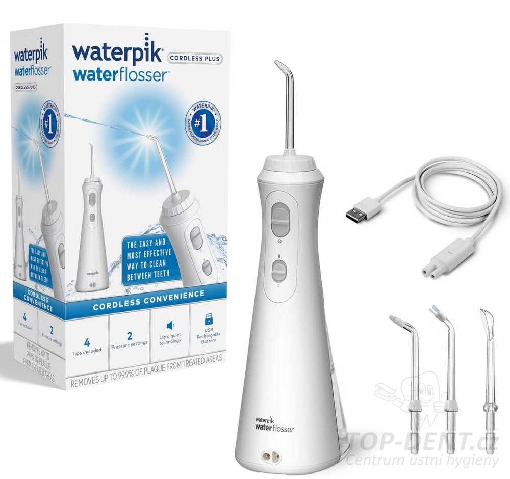 WaterPik Cordless PLUS WP490 ústní sprcha :: TOP-DENT Vše pro dentální ...