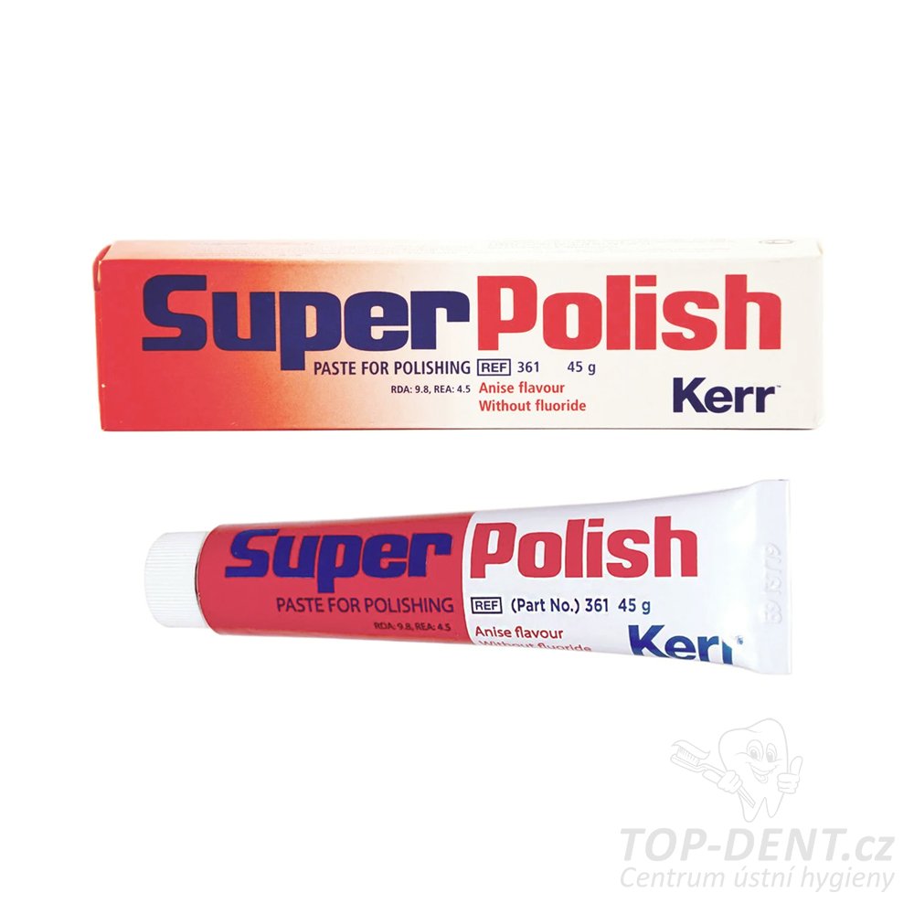 KERR Super Polish 361 leštící pasta 45g – vysoký lesk pro náhrady